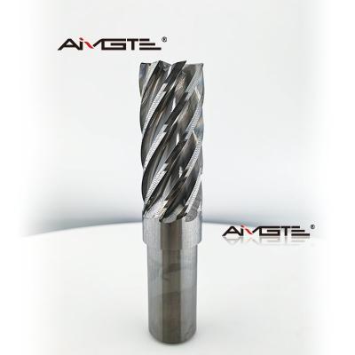 Cina Fresa a candela in metallo duro integrale a 8 scanalature da 25 mm per componenti del motore - Fresa specializzata per acciaio e ghisa - Durezza HRC55 - Rivestimento TiAlN - Lavorazione CNC in vendita