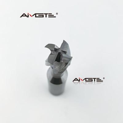 Cina Fresa a candela a 4 scanalature per scanalature a T con rompitruciolo in metallo duro per acciaio e alluminio, utensile per scanalatura CNC di grado industriale, codolo da 16 mm 20 mm in vendita