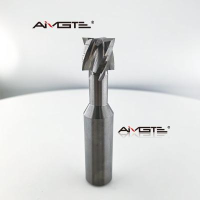 Cina Fresa a candela a 4 scanalature per scanalature a T con rompitruciolo in metallo duro per acciaio e alluminio, utensile per scanalatura CNC di grado industriale, codolo da 16 mm 20 mm in vendita