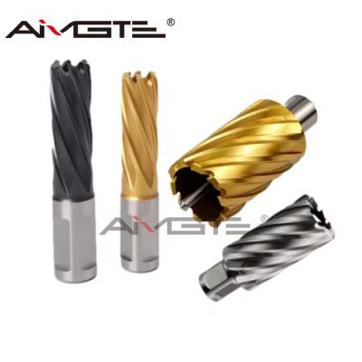 China Hohe Effizienz 50% schneller Ringschneider Diamantkarbidbohrer für das Lochschneiden von Stahlkonstruktionen zu verkaufen