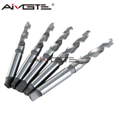 China High Speed Steel Cobalt HSS-Co 5% M35 DIN345 Drill Bits HSS Morse Taper Shank Twist Drill Bit for Steel for sale