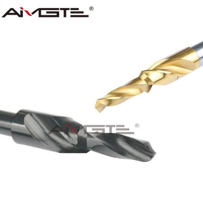 China M35 HSS-CO Cobalt Two Stage Step Drill Bit Screw Twist Countersink Drill for Stainless Drilling and Chamfering for sale