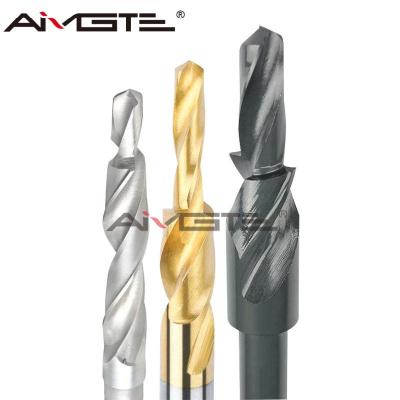 China M35 HSS-CO Cobalt Two Stage Step Drill Bit Screw Twist Countersink Drill for Stainless Drilling and Chamfering for sale