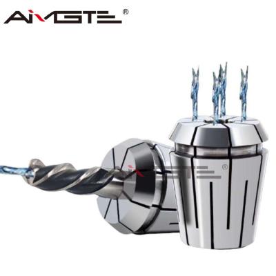 China High-force ER Coolant Spring Collet CNC Milling Machine High-speed Collet Silver 65Mn ER Coolant Collet for sale
