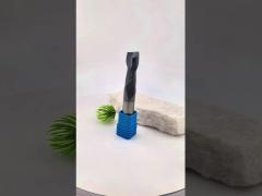 Tungsten Carbide 12mm 2-Flute Square End Mill For Steel/Stainless Steel