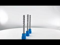 150 mm Volle lengte 4 Fluet Carbide End Mill voor zachte metalen Die Cast Aluminium Koper Messing