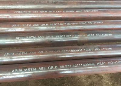 China ASTM A53 Gr.B Seamless Tube Sch40 Bare Pipe For Mechanical API Certified for sale