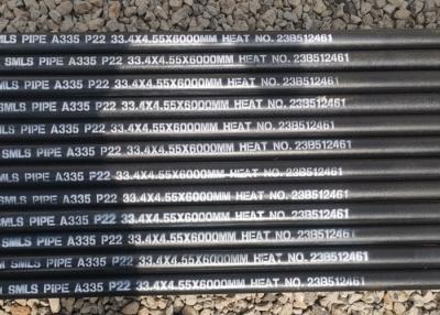 China Chemical Process Industry ASTM A335 P22 Pipe Seamless Oxidation Resistant for sale