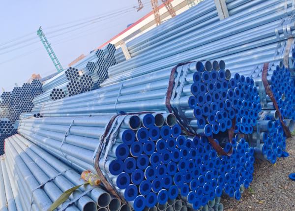 Quality Plain Ends Galvanized Welded Pipe ASTM A53 For Low Pressure Plumbing Systems for sale