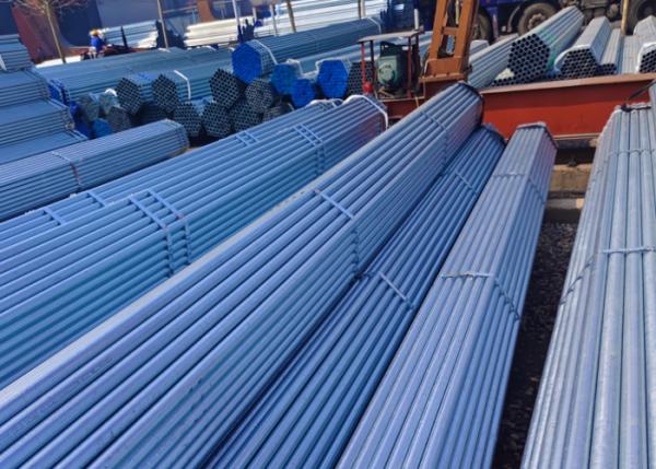 Quality ASTM A53 GR.B Galvanised Steel Tube For Low Pressure Plumbing Systems for sale