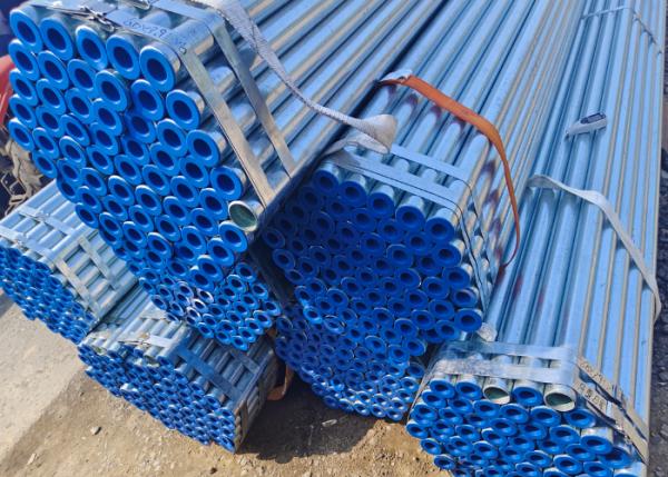 Quality Plain Ends Seamless Galvanized Steel Pipe ASTM A10 For Water / Utility Services for sale