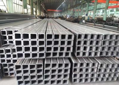 China Bare Black Square Hollow Tube for On Site Welding / Fabrication for sale