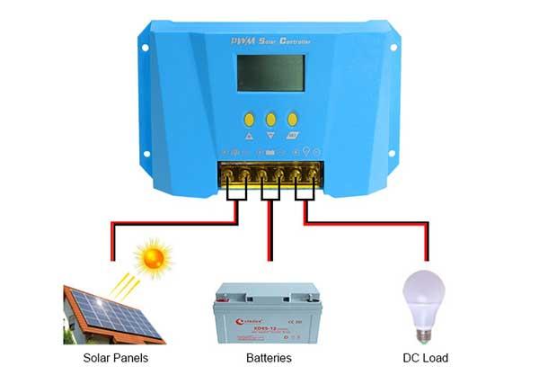 pwm charge controller wiring diagram