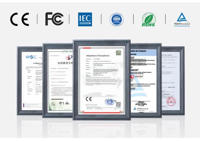 dual output inverter certificate