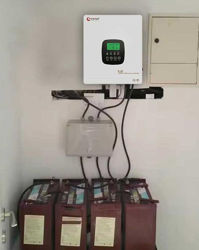 mppt hybrid inverter 48v 24v installation