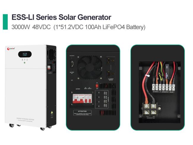 3000w inverter with mppt controller li ion battery