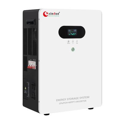 China ESS-LI Li Ion Mppt Inversor solar con batería de iones de li 300W-7000W 12.8V-51.2V en venta