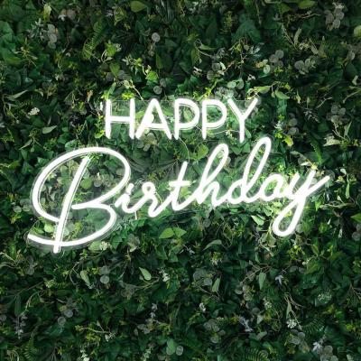 China White 65cm LED Neon Signs Approx 2m 3d Letters With Lights for sale
