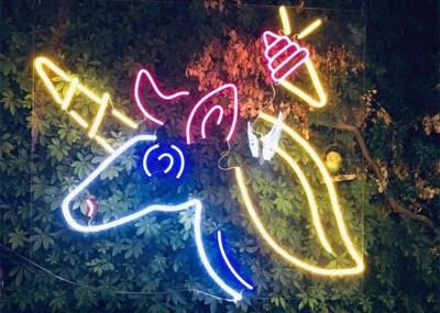 China 80cm rosa Flex Neon Lighted Sign Rohs alles- Gute zum Geburtstagleuchtreklame zu verkaufen