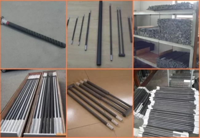 U Shape Sic Heating Elements Silicon Carbide Rod Heater Furnace 1