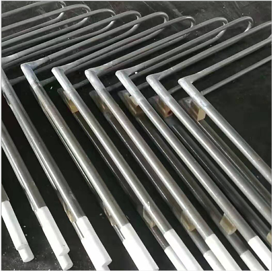 Technical diagram of heating element specifications