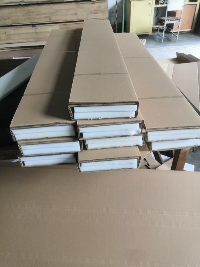 Quality assurance inspection of packaged heating elements
