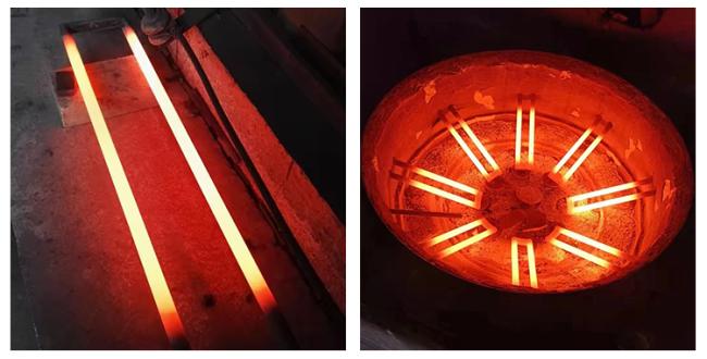 1400c Electric Furnace High Temperature Resistant Rod Silicon Carbide Tube Heating Elements Sic Heater 1