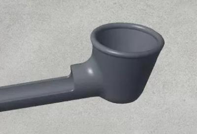China Si3N4 Nozzle Silicon Nitride Ceramics Oxidation Resistance High Toughness for sale