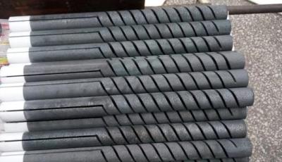 China High Temperature Silicon Carbide Heating Elements , 1400C Silicon Carbide Heating Rod for sale