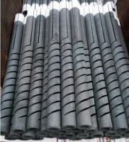 China High-Efficiency Float Glass Heating Elements with Solid Beta Silicon Carbide Construction and 1500℃ Max Service Temp for sale
