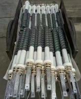 China High-Efficiency Float Glass Heating Elements with Solid Beta Silicon Carbide Construction and 1500℃ Max Service Temp for sale