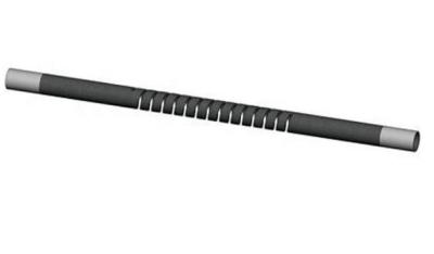 China 1650 Degree Silicon Carbide Heating Rod For Ceramic Firing , Ferrites , Spark Plugs for sale