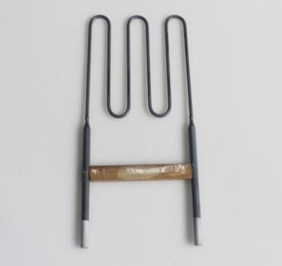 China 1500C SiC Resistance High Temperature Heating Element Double Helix Type for sale
