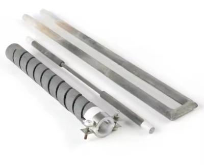 China U W I Screw High Temperature Silicon Carbide Heating Element For Furnace Sic Rod for sale
