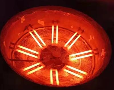 China 1400c Electric Furnace High Temperature Resistant Rod Silicon Carbide Tube Heating Elements Sic Heater for sale