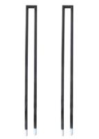 Quality Double Spiral Silicon Carbide Sic Heater Furnace Heating Element SCR Type for sale