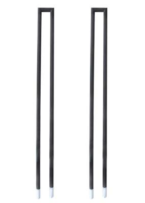 China Double Spiral Silicon Carbide Sic Heater Furnace Heating Element SCR Type for sale