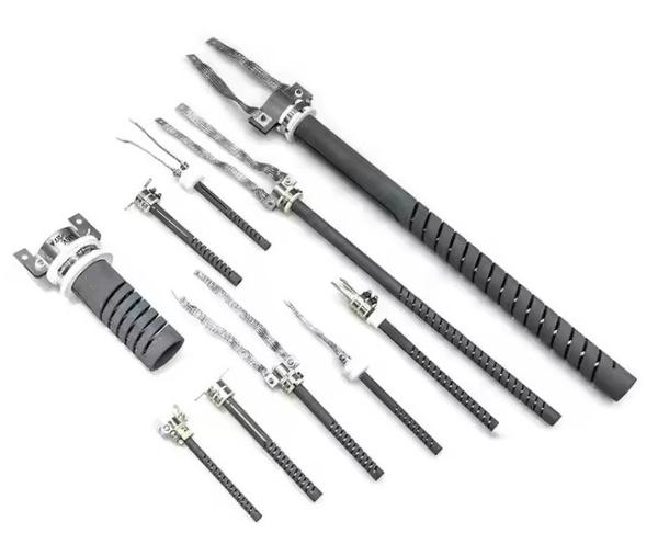 Quality U W I Screw Silicon Carbide Heating Elements For Electric Furnace for sale