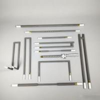 China High-Temperature Silicon Carbide (SiC) Heating Elements with 1550°C Capability and Customized Sizes for sale