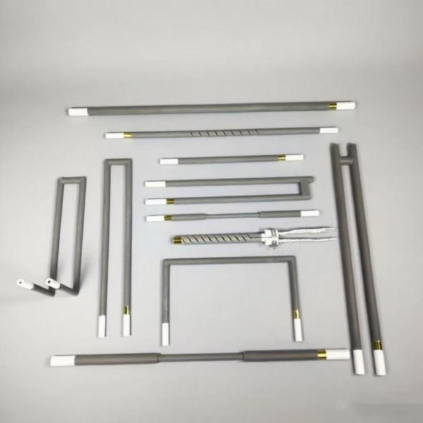 Quality High-Temperature Silicon Carbide (SiC) Heating Elements with 1550°C Capability for sale