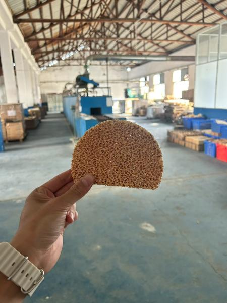 Quality Zirconia Foam Ceramic Filters with 1700°C Max Temperature Resistance, Yttria-stabilized ZrO₂, and 80-90% Porosity for High-Temperature Applications for sale