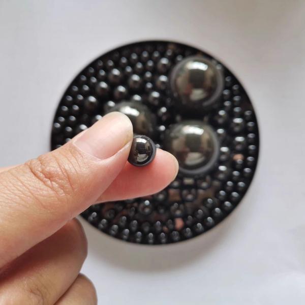 Quality 10-11mm Pressureless Sintered Silicon Carbide Grinding Balls for sale