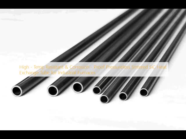 Résistant aux températures élevées et à la corrosion - échangeur de chaleur sintré sans pression pour les fours industriels