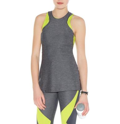 China As mulheres por atacado suportam mulheres das camisetas de alças do exercício do buraco da fechadura à venda