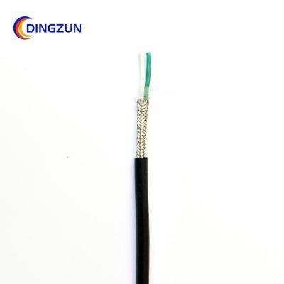China H05SS-F 2 Cores Flexible Silicone Multi Core Shielded Cable Tinned Copper for sale