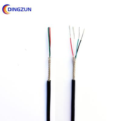 China HEAT 205 MC 4 Cores 4 X 26AWG FEP Insulation High Temperature Silicone Wire For Control Cable for sale