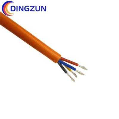 China Siliconen geïsoleerde 200c multi-core besturingskabel voor verwarmingen 4core 4 X 14AWG Te koop