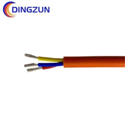 China H05SS-F Silicone Insulated Sheathed Multi Core Cable 3 Cores Armored Screen Cable for sale