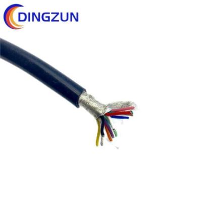 China HEAT 180 MS 14X0.34mm2 Multi Core Cable 14 Core Sensor Cable Fep / Silicone Control Cable for sale