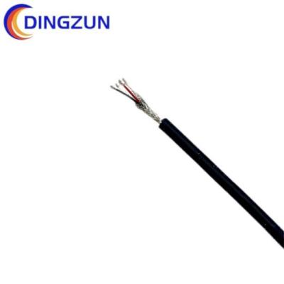 China SIHF Fep Insulated Silicone Sheathed Armored Multi Core Control Cable 4 Core Screen Cable 4X19/0.05 for sale